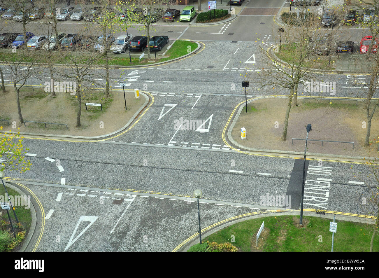 Rad Junction, Crossroads Stock Photo - Alamy