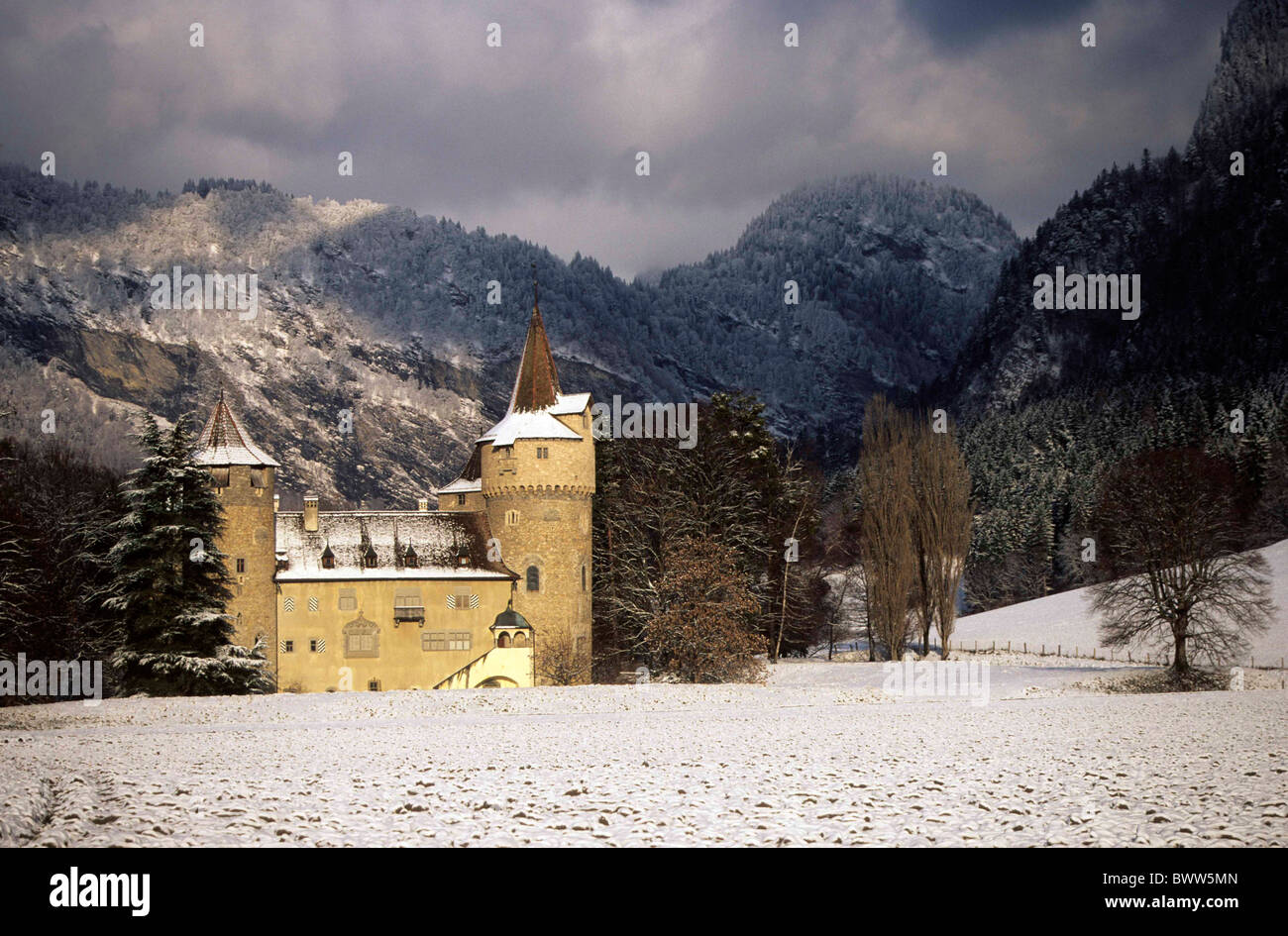 Marschlins castle hi-res stock photography and images - Alamy