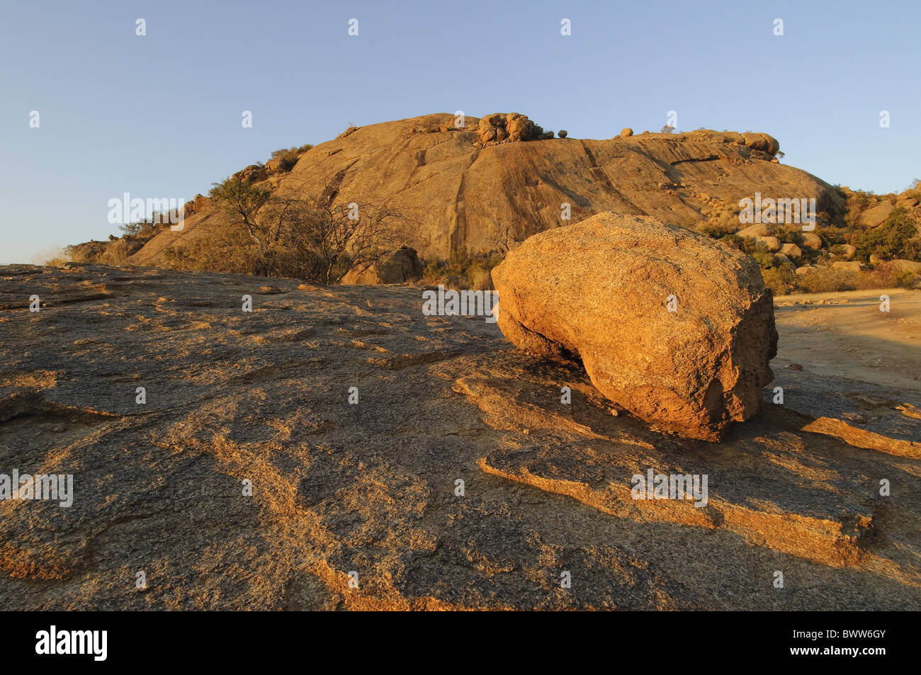 boulders desert detail erongo erosion granite landscape namibia pattern ...