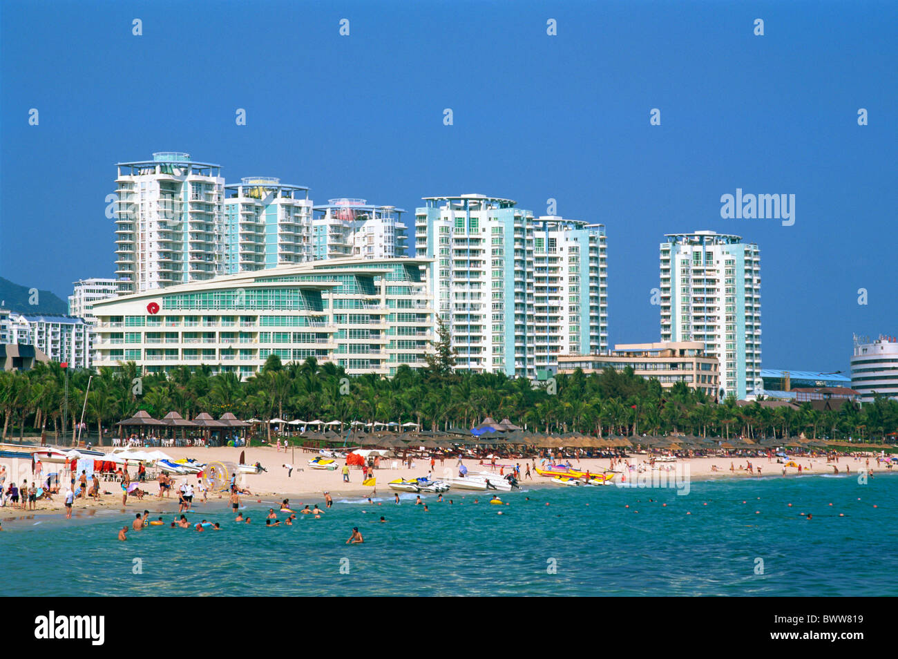 Asia China Asia Hainan Island Sanya Dadonghai Beach Beach Beaches Beach ...