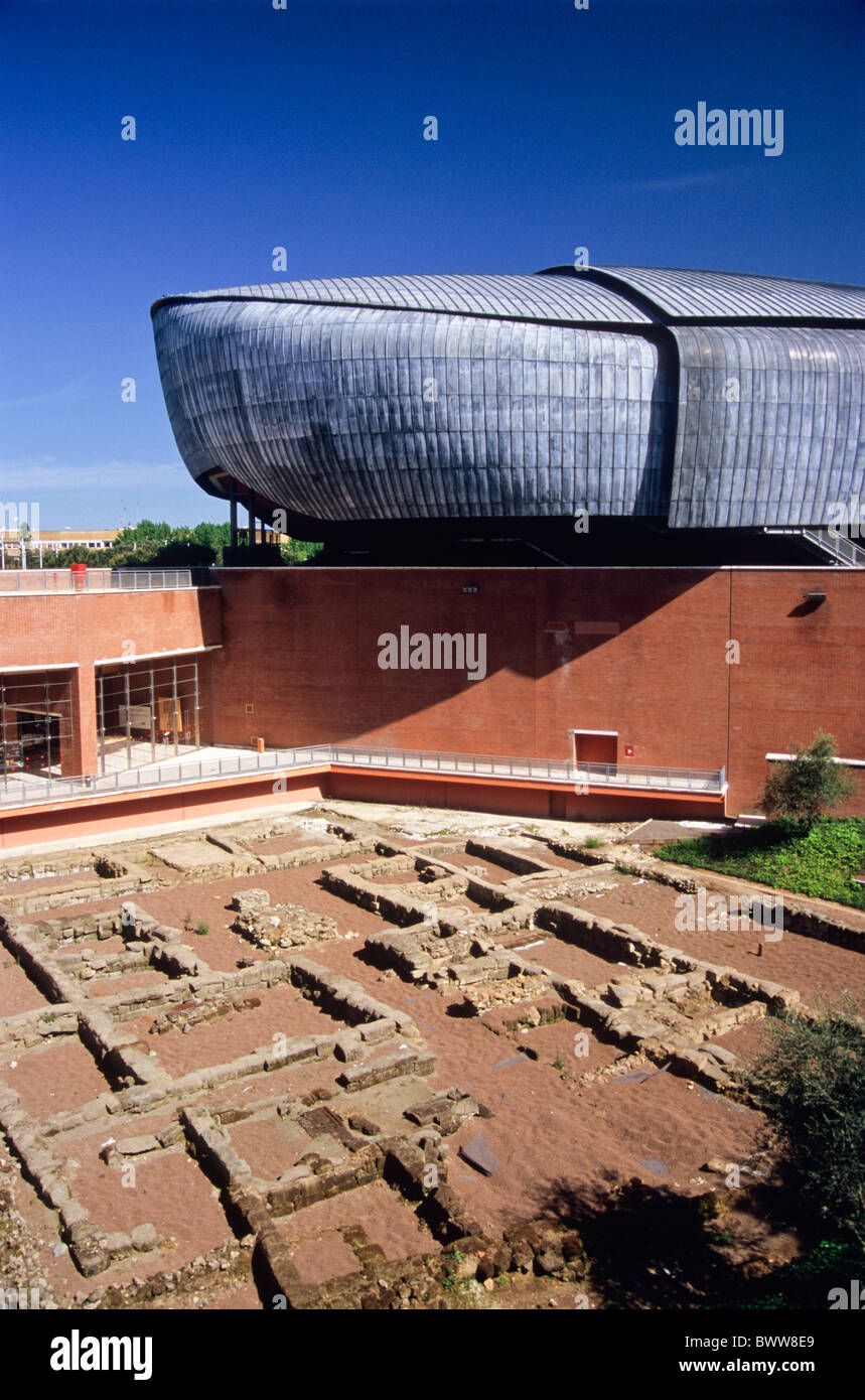 Italy Europe Rome auditorium parco della musica architecture art ...