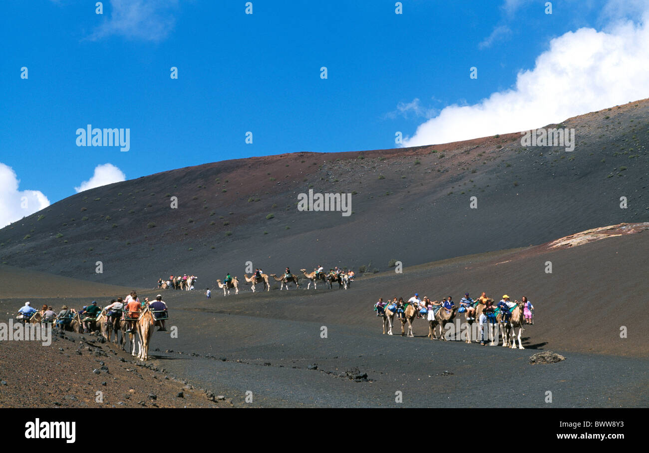 Lanzarote Canaries Canary islands island Spain Europe outside daytime ...