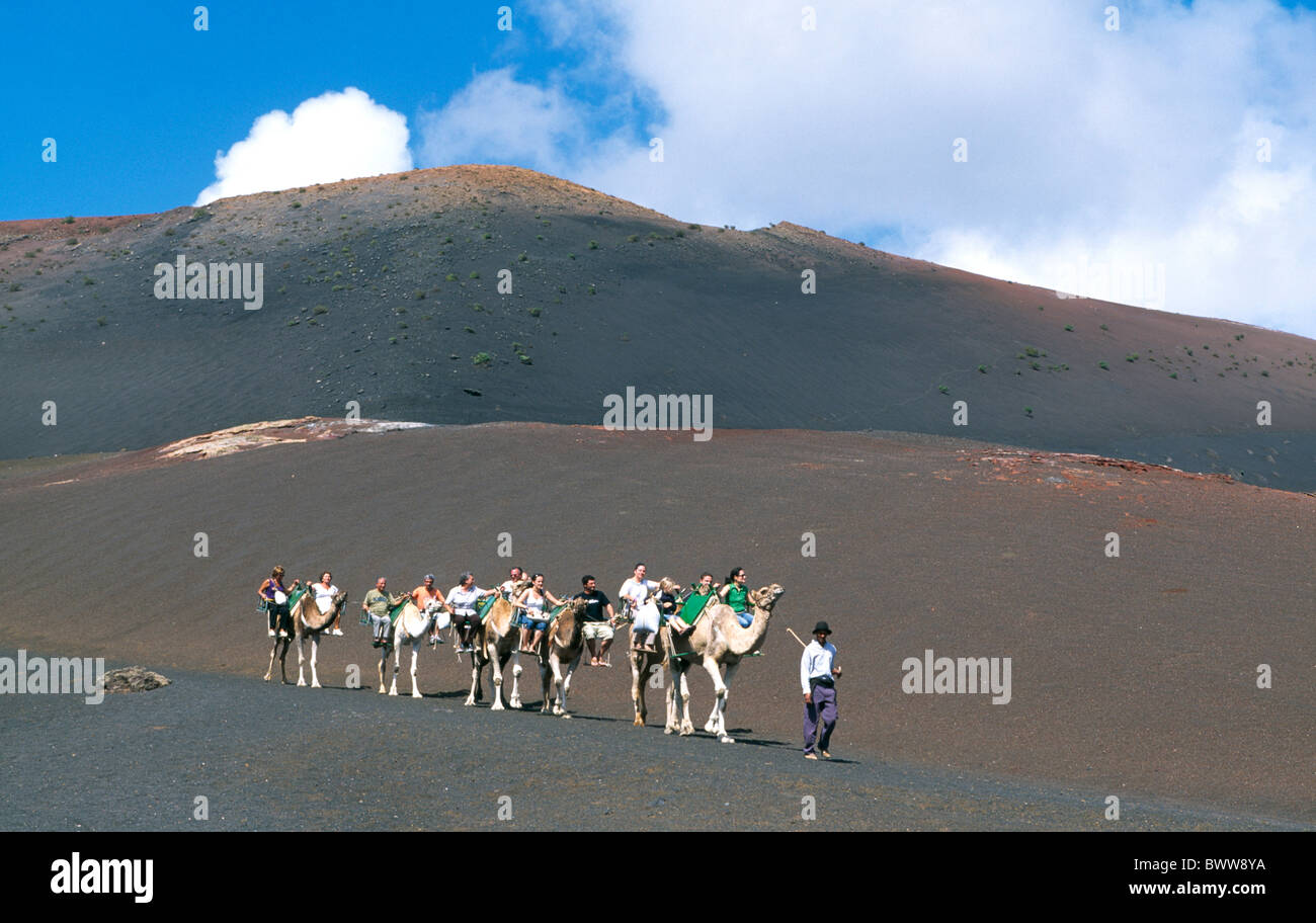 Lanzarote Canaries Canary islands island Spain Europe outside daytime ...