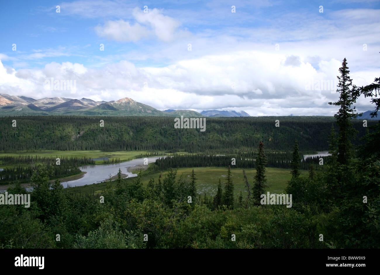 Alaskan valley hi-res stock photography and images - Alamy