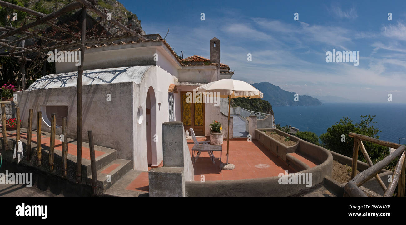 Italy Europe Conca dei Marini Amalfi coast Spring Campania region ...