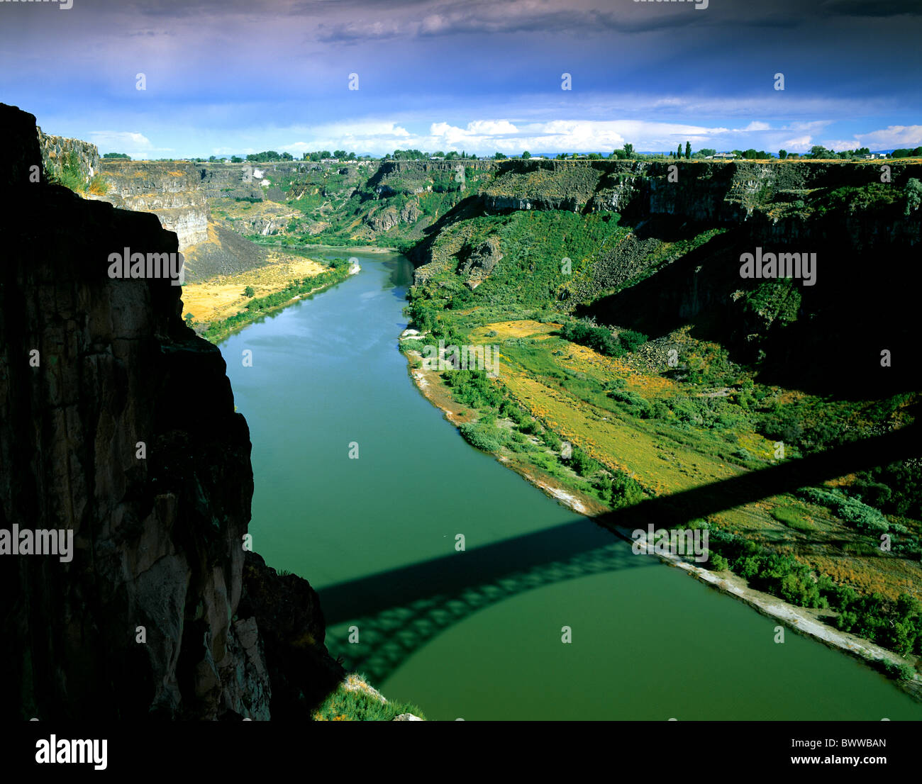 River in canyon Stock Photo - Alamy