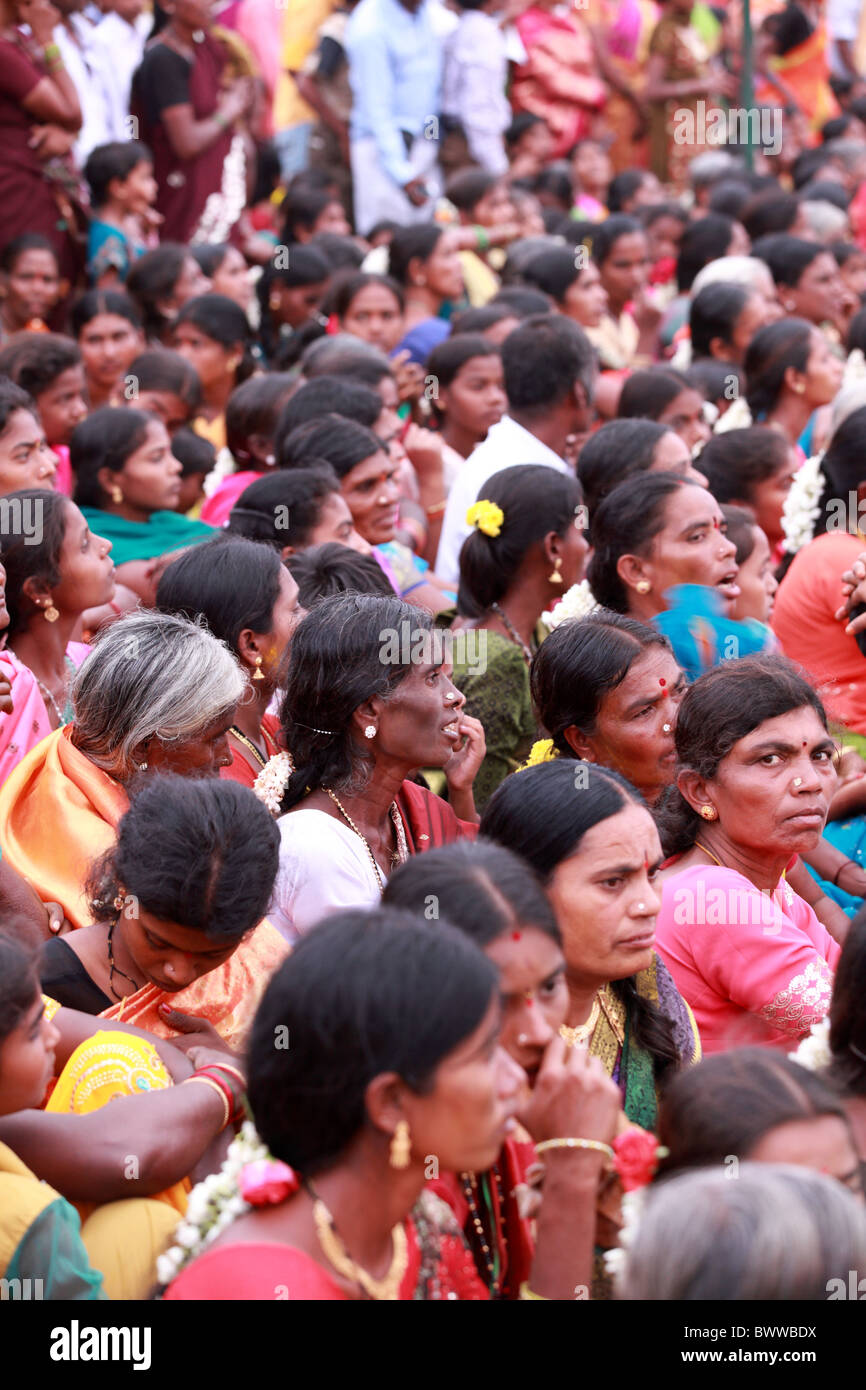 wedding ceremony Andhra Pradesh South India Stock Photo - Alamy