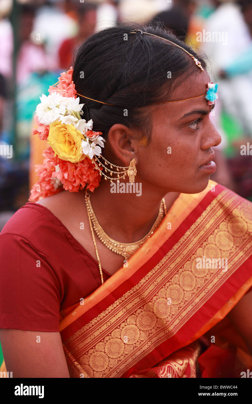 wedding ceremony Andhra Pradesh South India Stock Photo - Alamy