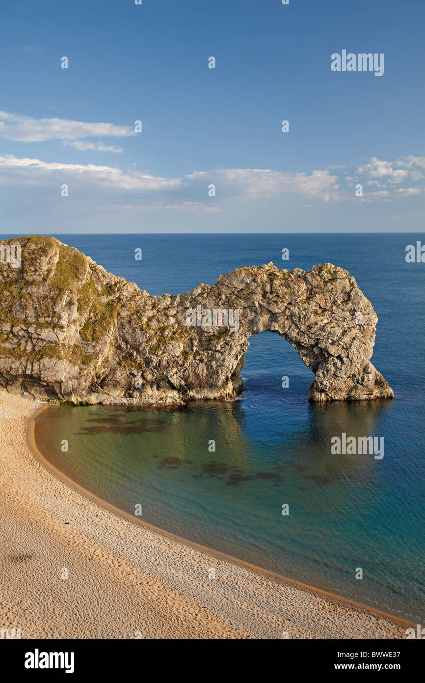 Durdle Door Arch, Jurassic Coast World Heritage Site, Dorset, England ...