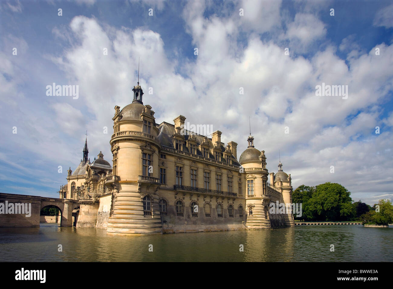 France Europe Chateau de Chantilly Picardy Region Oise Travel castle ...