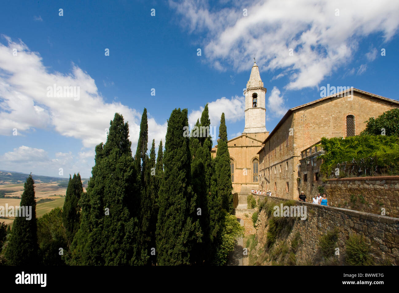 Italy Europe Pienza city Toscana Tuscany Toscana travel world heritage ...
