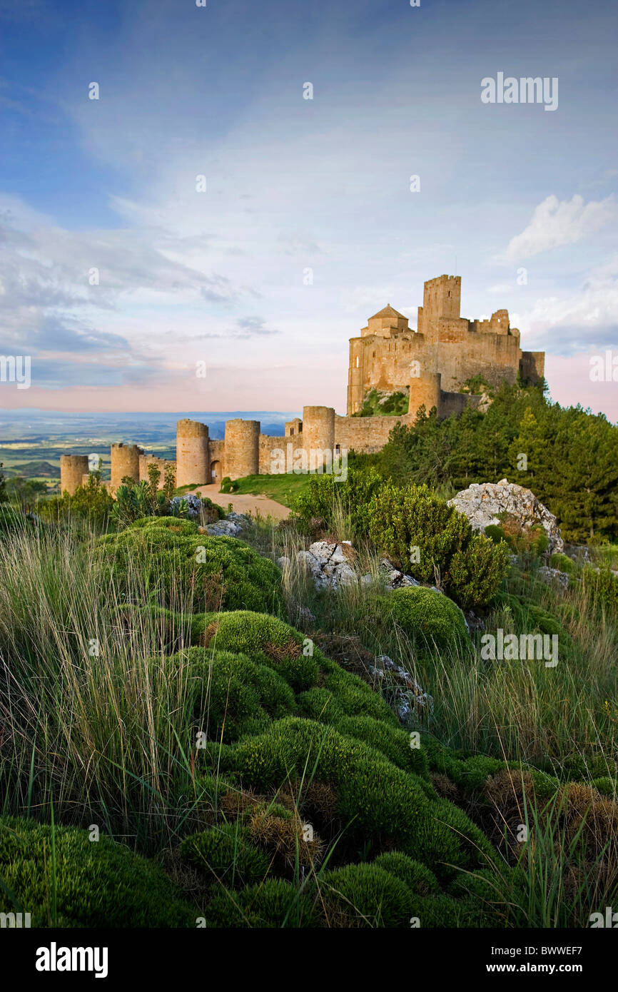 Spain Europe Aragon Region travel Loarre castle fortification ...