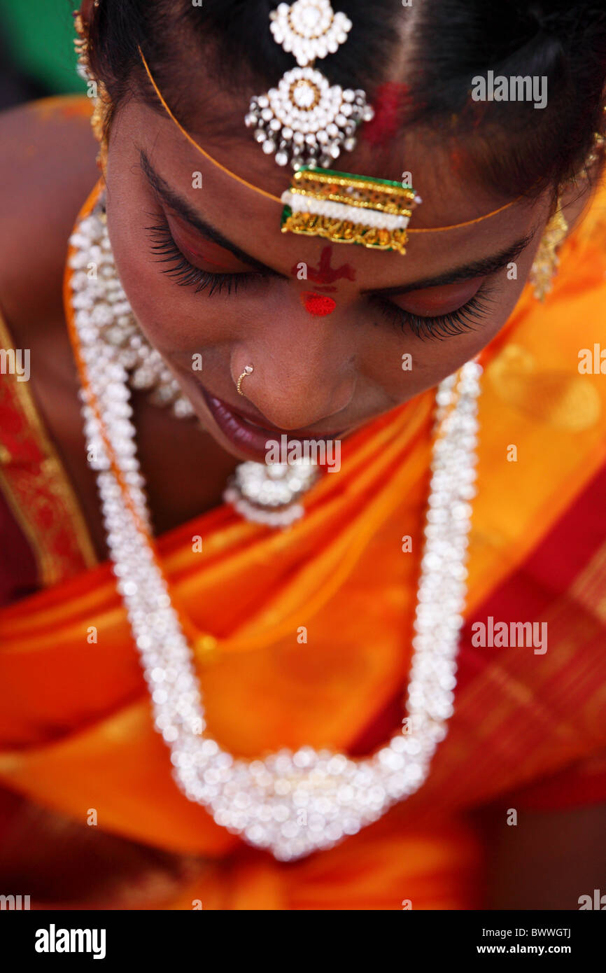 wedding ceremony Andhra Pradesh South India Stock Photo - Alamy