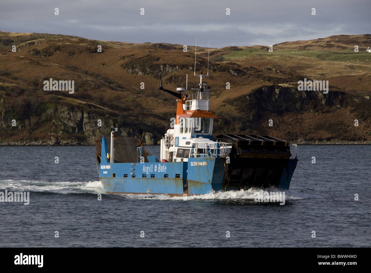 The Jura ferry crossing the Sound of Islay Stock Photo - Alamy
