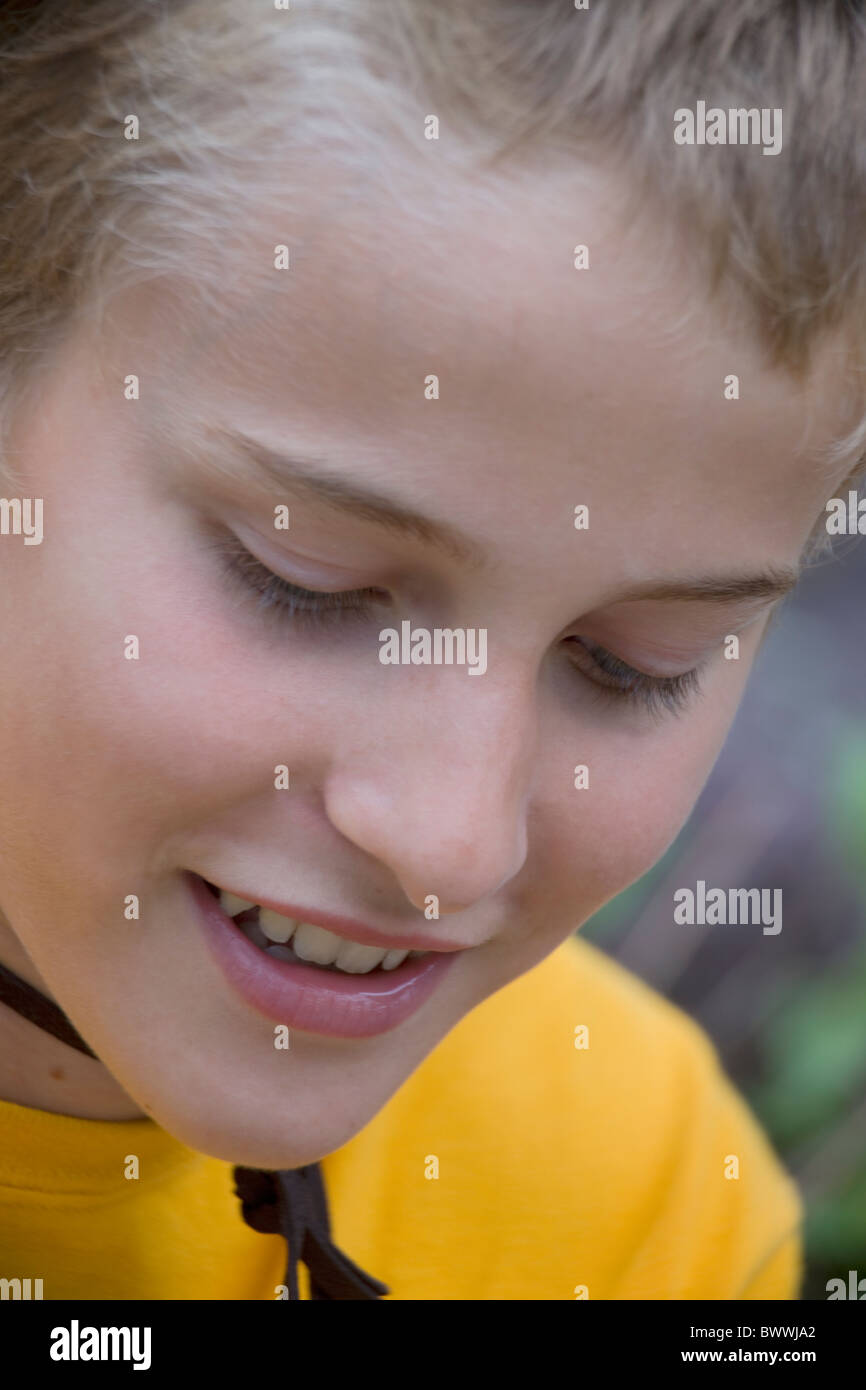 Boy age 12 - Portrait - New York - USA Stock Photo - Alamy