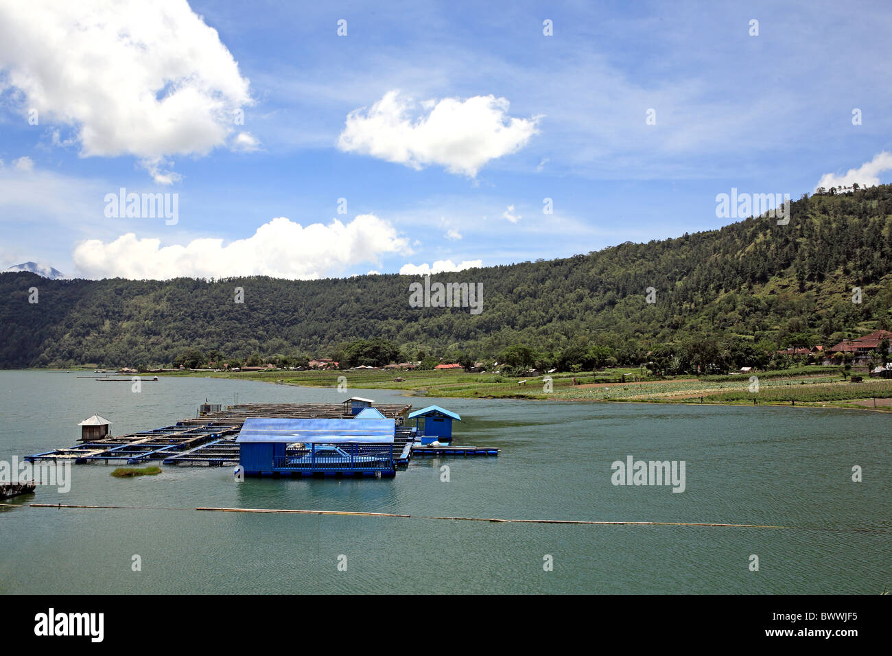 Danau (Lake) Batur. Bali, Indonesia Stock Photo - Alamy