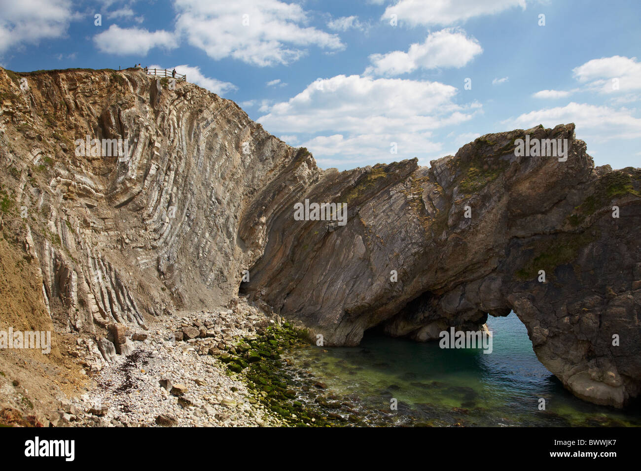 Coastal erosion lulworth cove High Resolution Stock Photography and ...