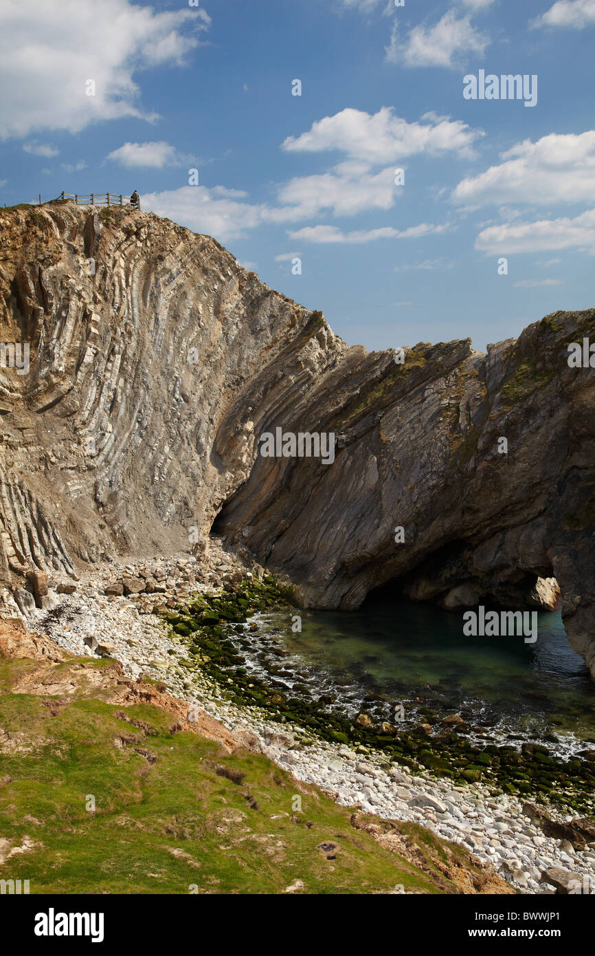Folded limestone formation hi-res stock photography and images - Alamy