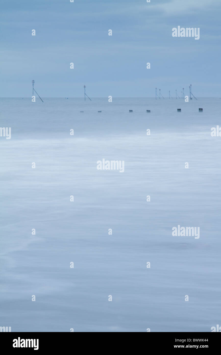 Hunstanton groynes hi-res stock photography and images - Alamy