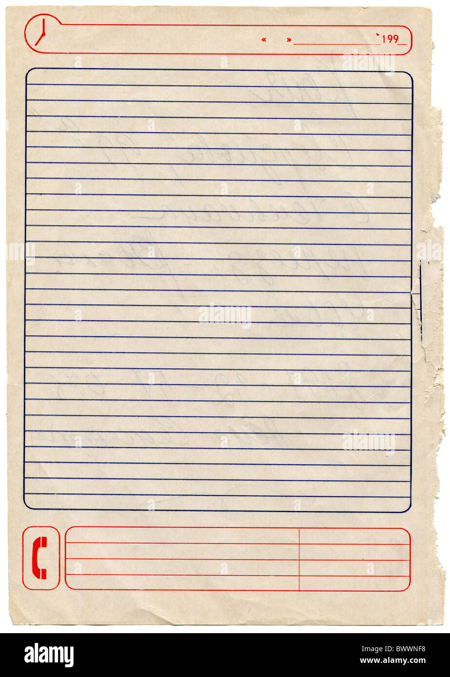 Diary Paper Background