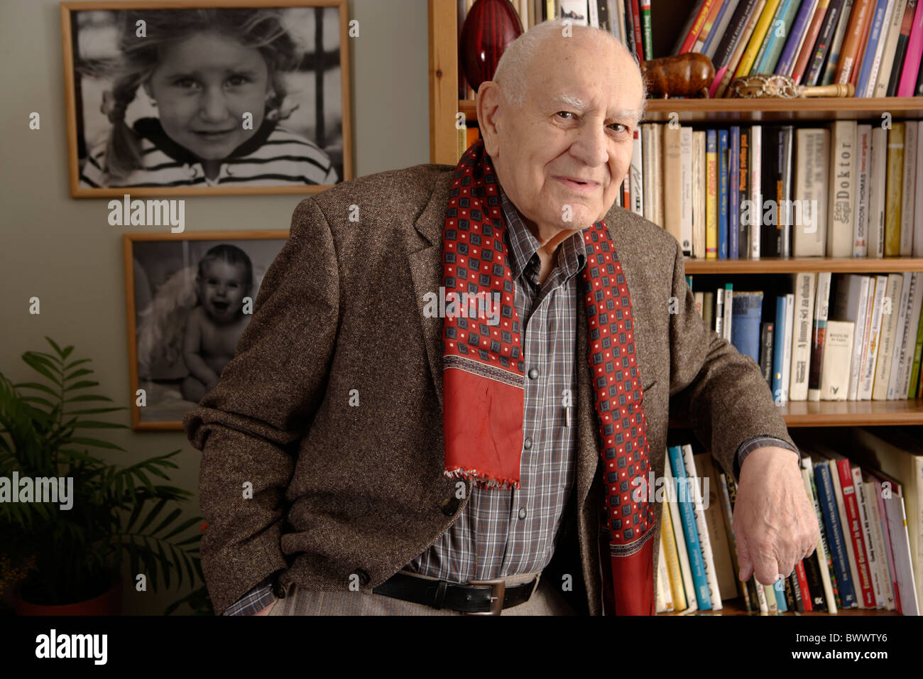 Senior Male (92 years old) citizen retired elderly Caucasian Stock ...