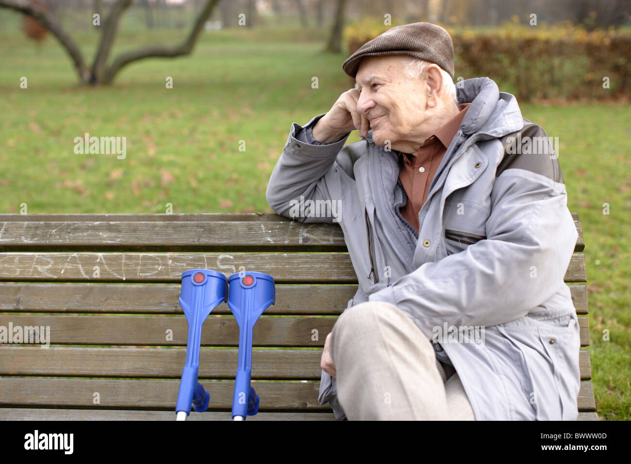 Old man senior 92 years hi-res stock photography and images - Alamy