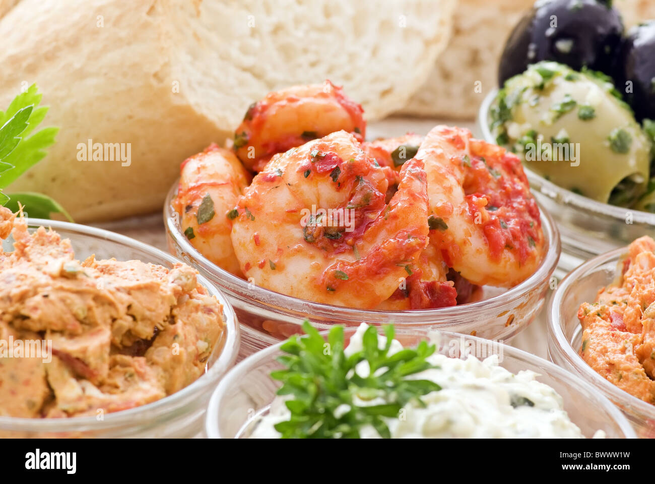 Party food spread hi-res stock photography and images - Alamy