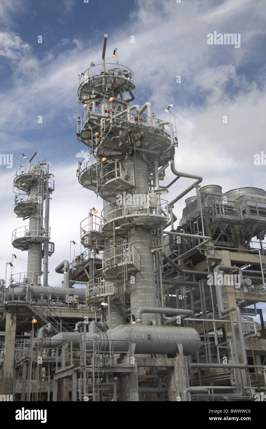 Pipework Vessel Babo Tangguh LNG Liquified Natural Gas Plant Gas Energy ...