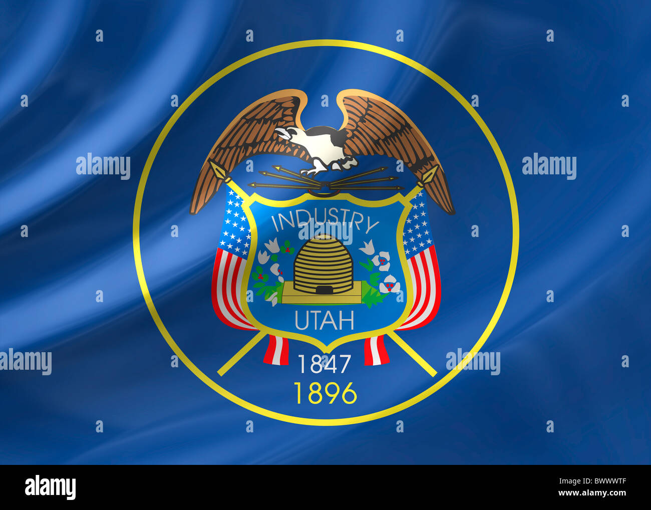 Utah flag hi-res stock photography and images - Alamy