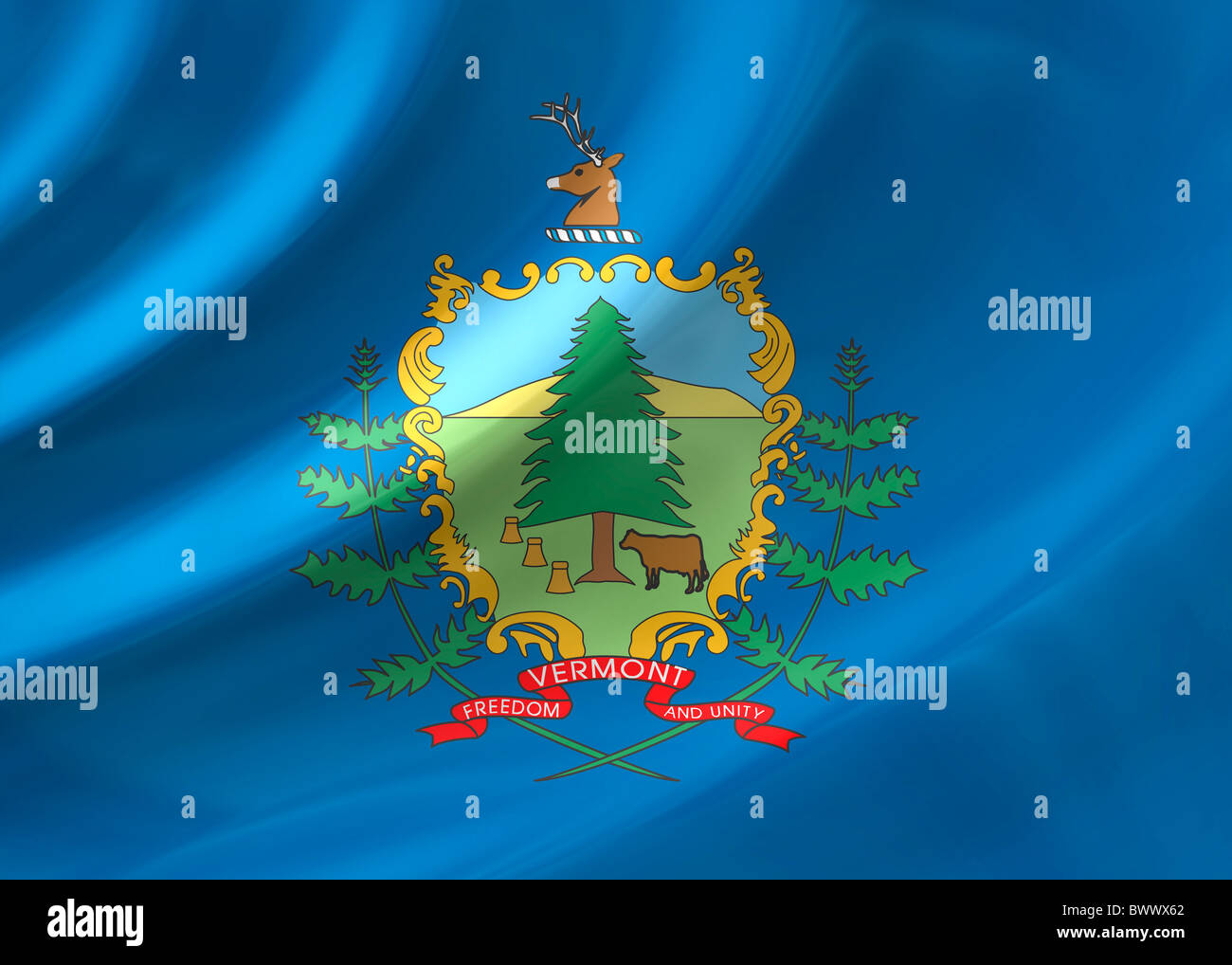 Vermont Flag High Resolution Stock Photography and Images - Alamy