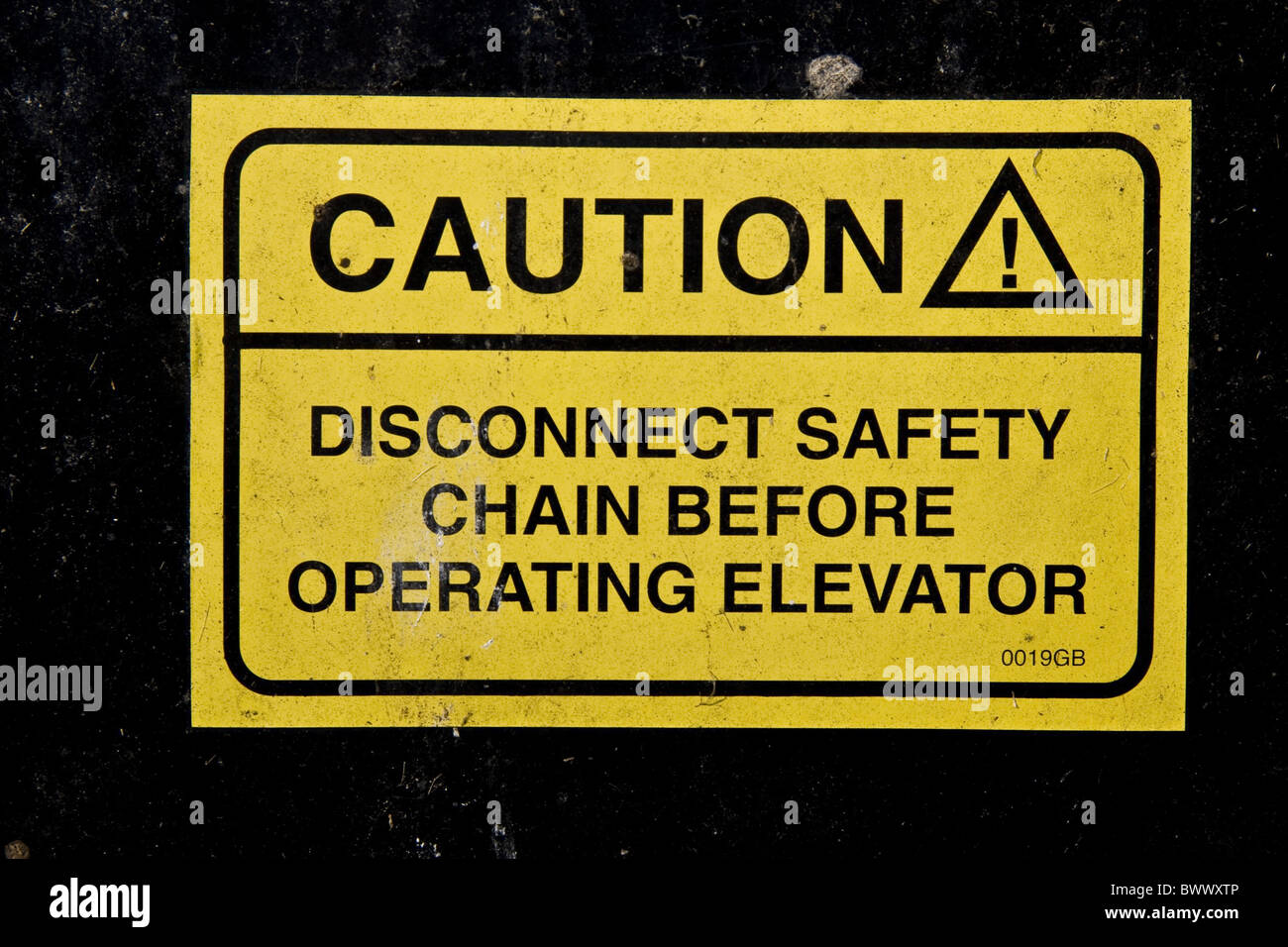 Warning sign farm machinery hi-res stock photography and images - Alamy