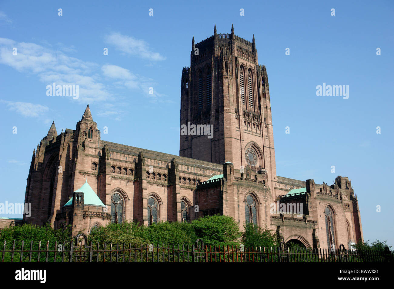 The Anglican Cathedral, St. James' Mount, Liverpool, Merseyside ...