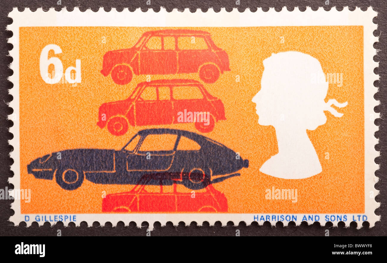 6d stamp hi-res stock photography and images - Alamy