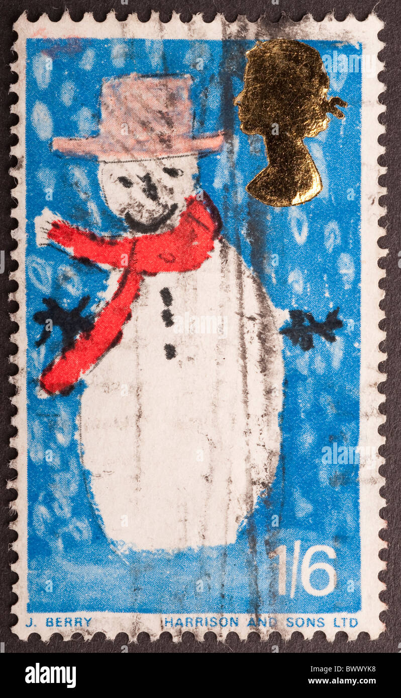 United Kingdom Postage Stamp 1/6 Stock Photo - Alamy