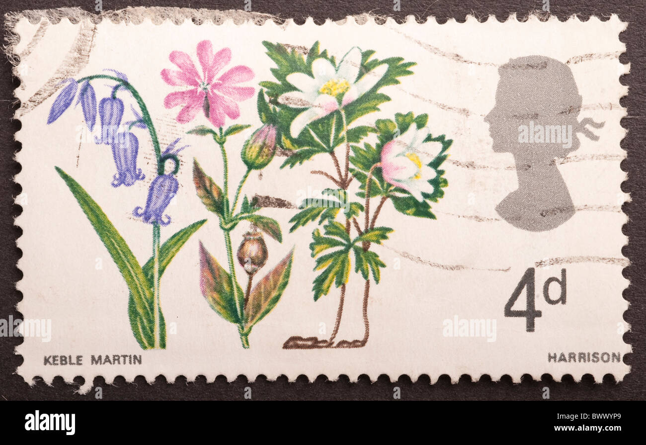 4d postage stamp hi-res stock photography and images - Alamy