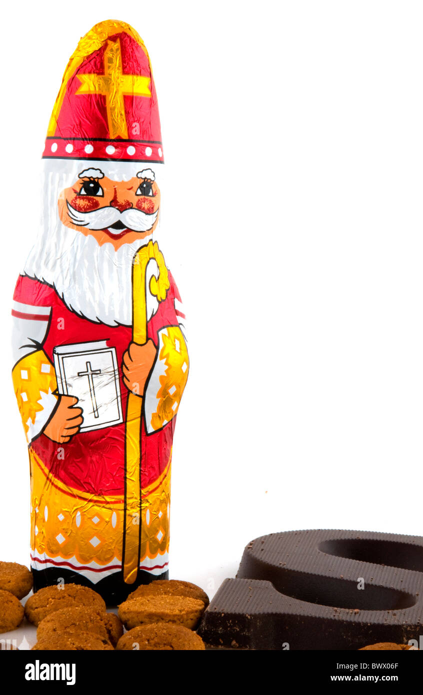 Sinterklaas as a Dutch feast in december Stock Photo - Alamy