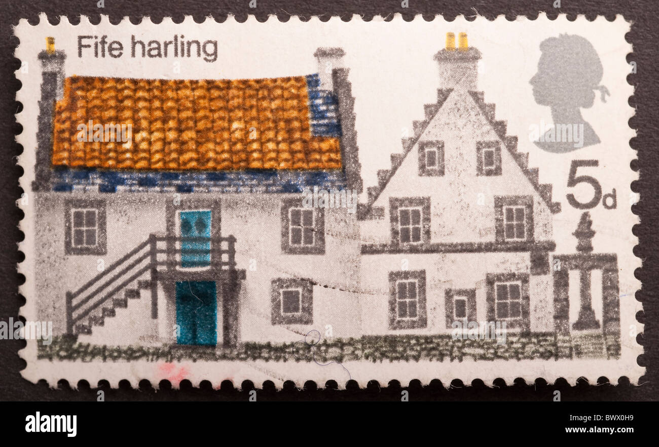 United Kingdom Postage Stamp 5d Stock Photo - Alamy