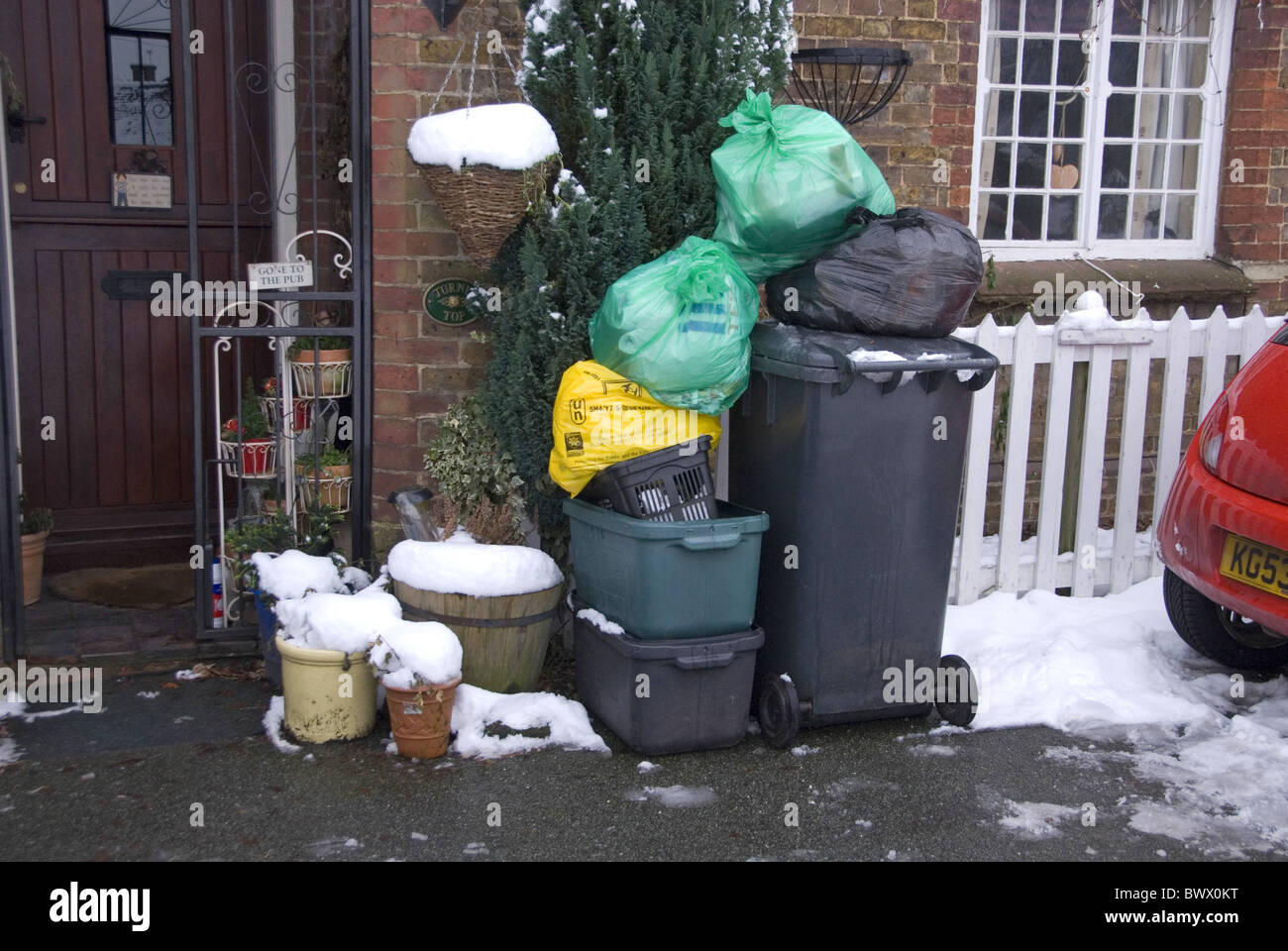 Rubbish piling up on village doorstep after Christmas, local council ...
