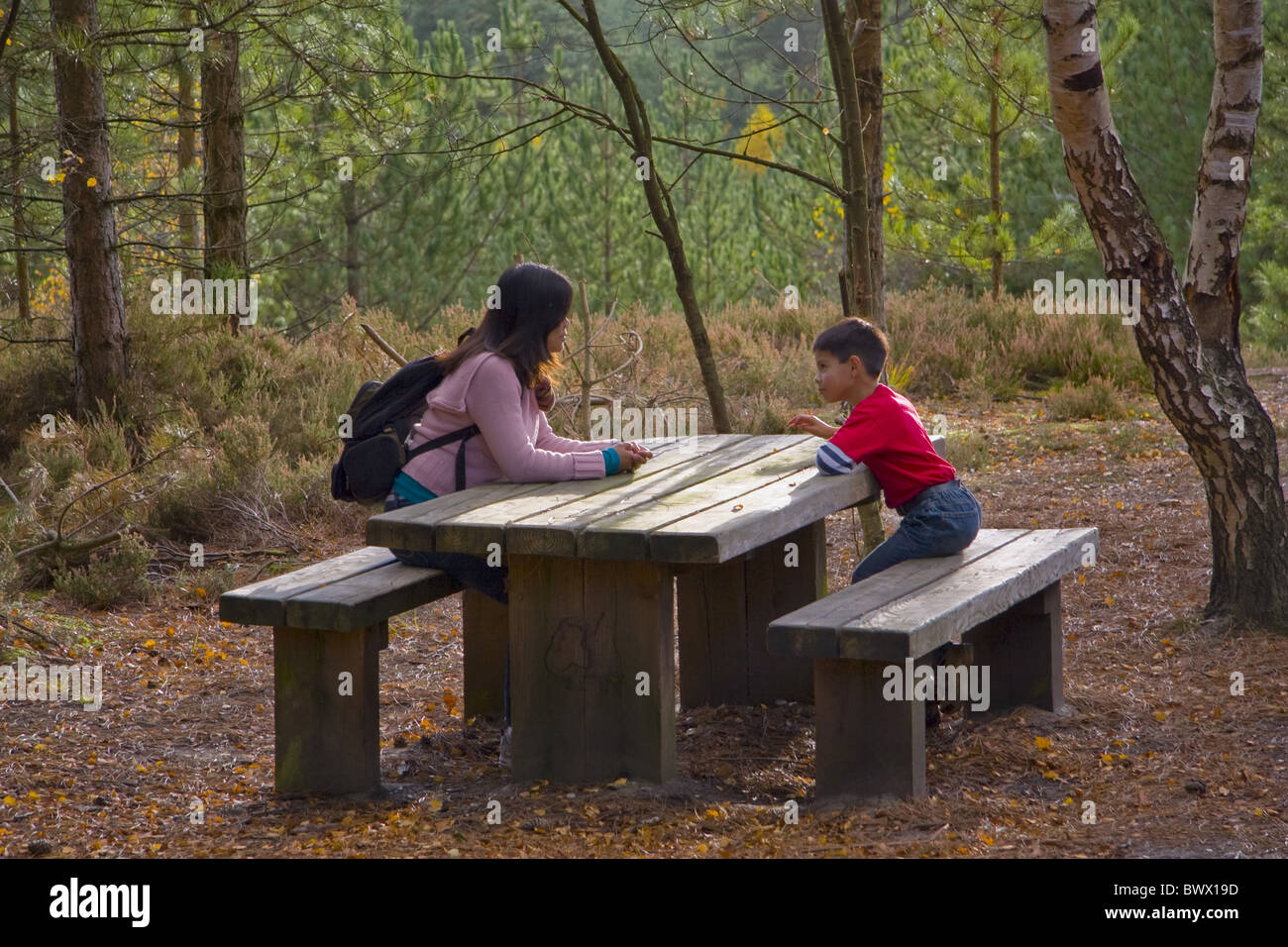 Autumn Autumnal Boy Boys Britain British Child Childs Country Park ...