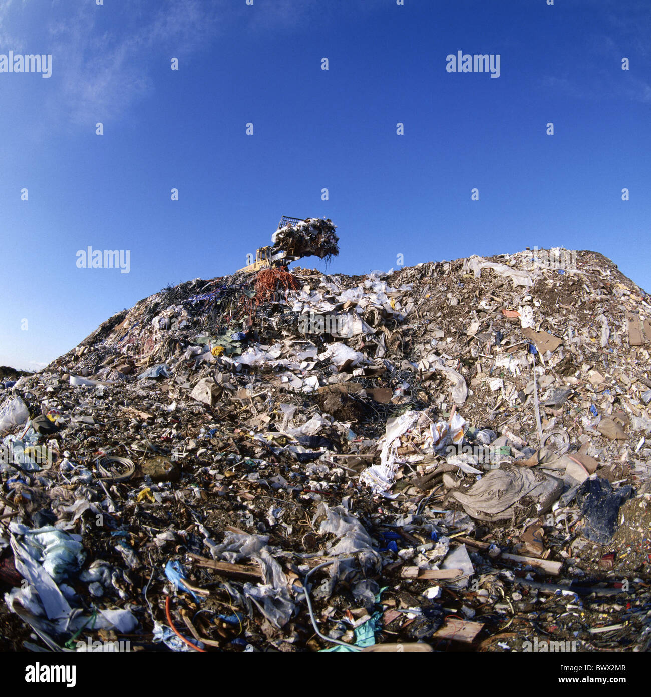 garbage dump environment rubbish waste recycling environment protection ...