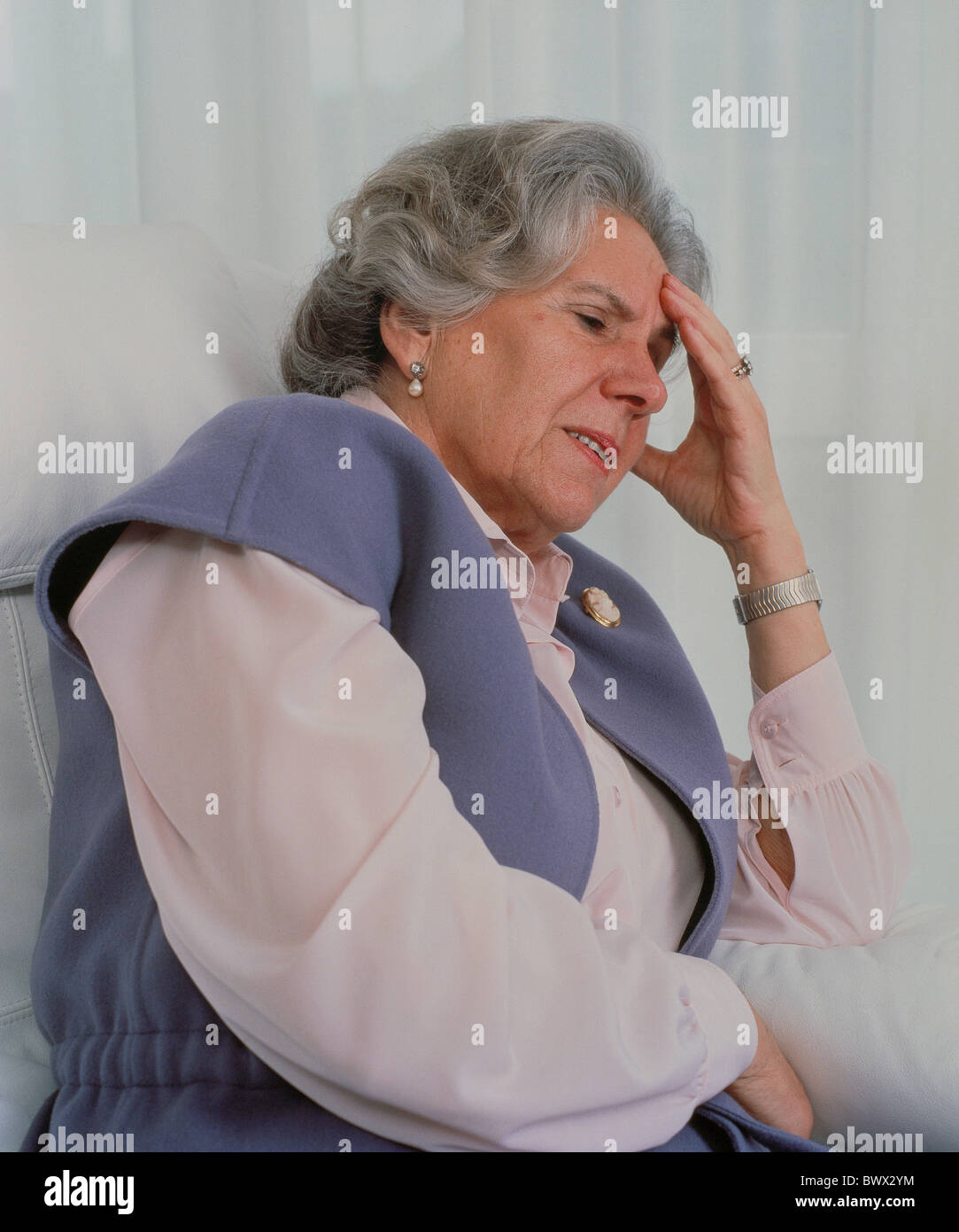 medicine light simple illnesses grandmother headaches worry hand head ...