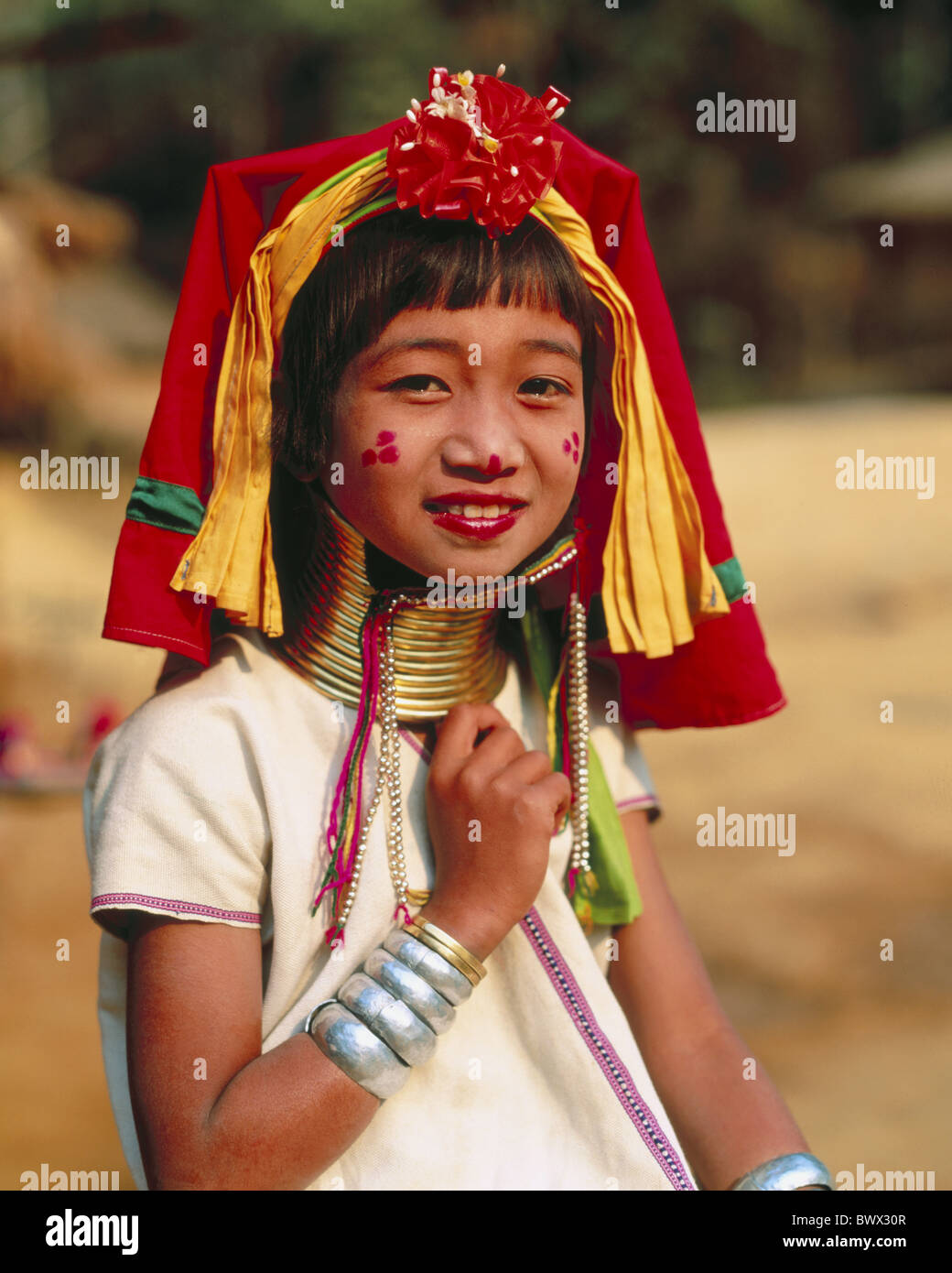 golden triangle cervical jewellery child long neck cirques girls rings ...