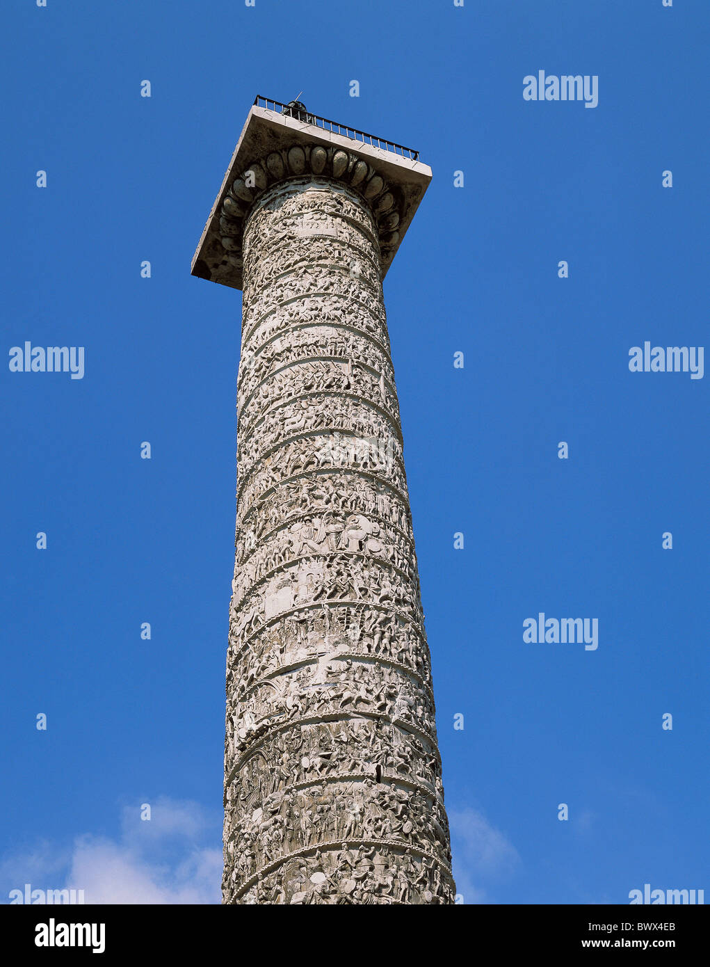 Italy Europe Rome Mark Aurel column relief Stock Photo - Alamy