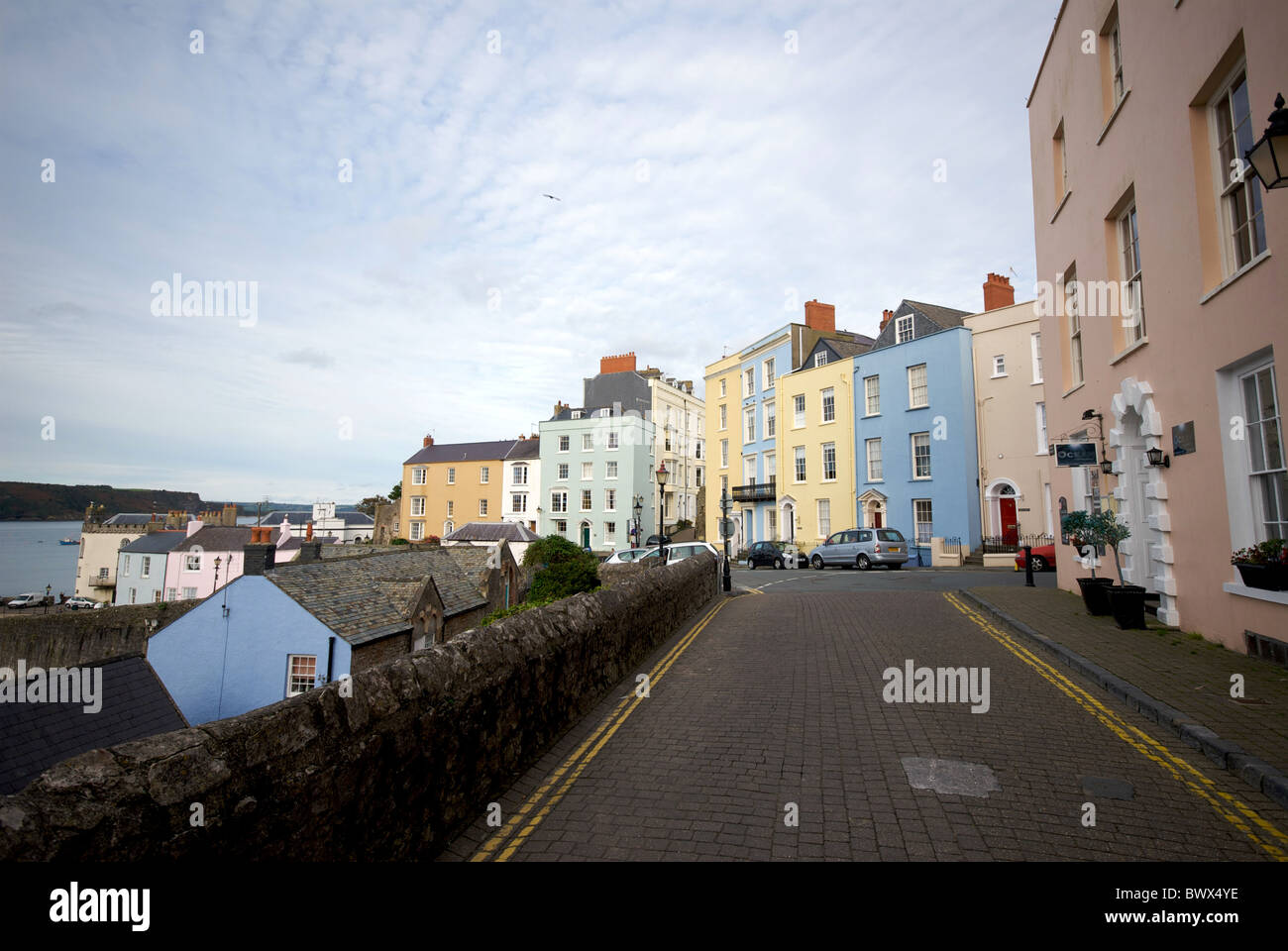 Tenby Pembrokeshire Wales UK Harbour Harbor Stock Photo - Alamy