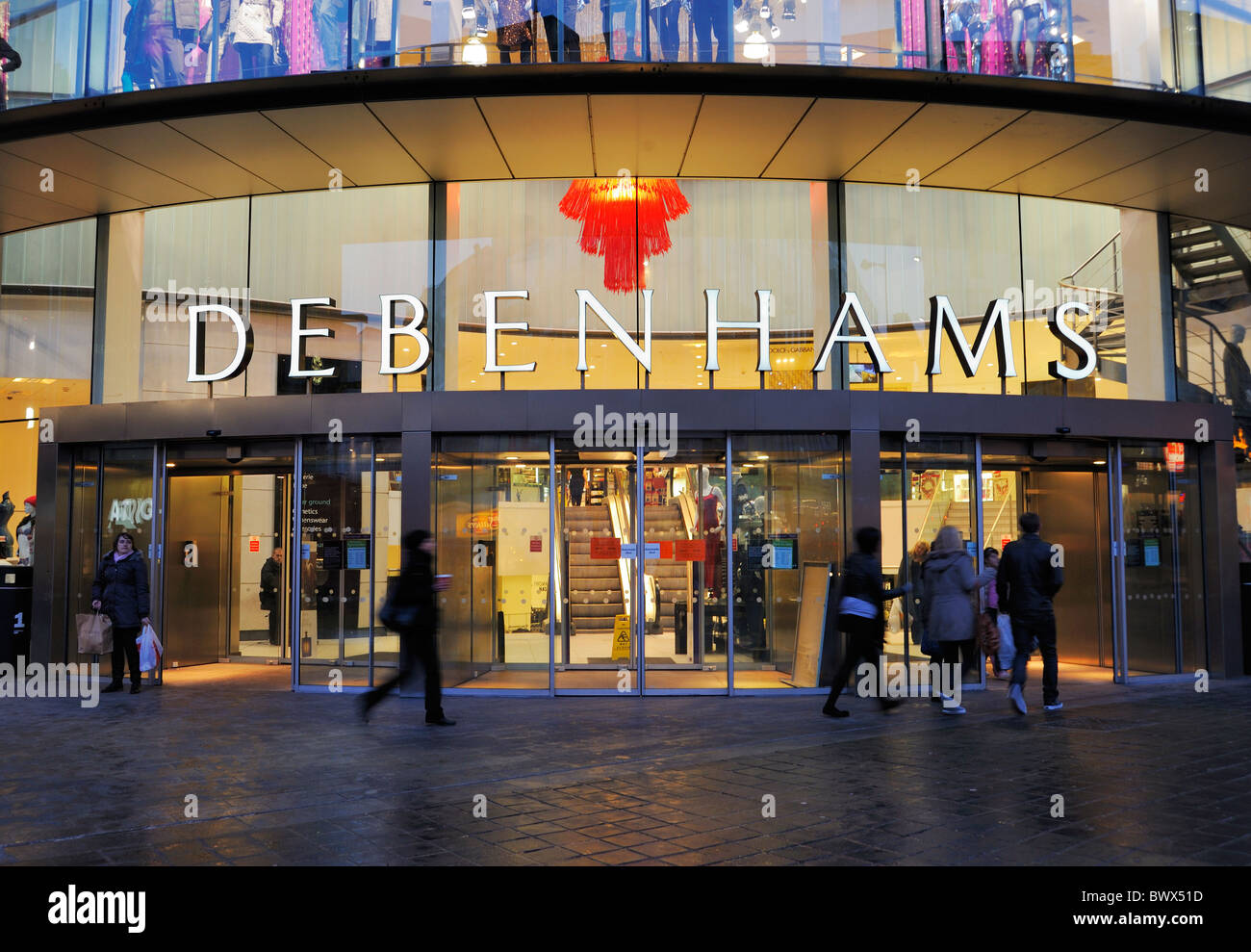 Debenhams Department Store in liverpool City Centre and Liverpool One ...