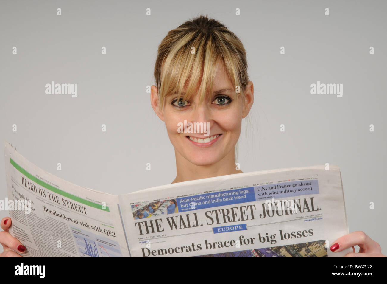 Wall street journal newspapers hi-res stock photography and images - Alamy