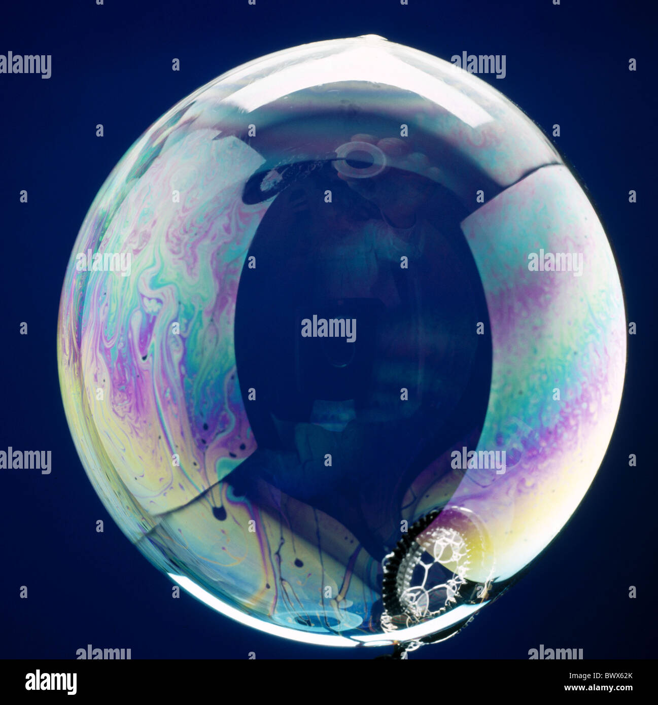 individual holder owner soap bubble water bubbles blisters around foam ...