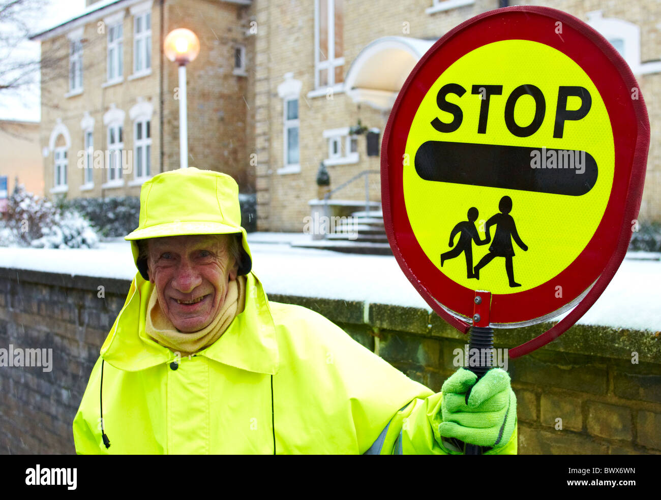 Lollipop man crossing hi-res stock photography and images - Alamy