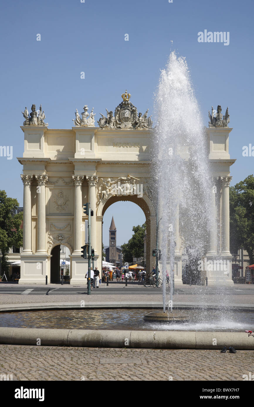 Potsdam Brandenburger Tor Gate Stock Photo - Alamy