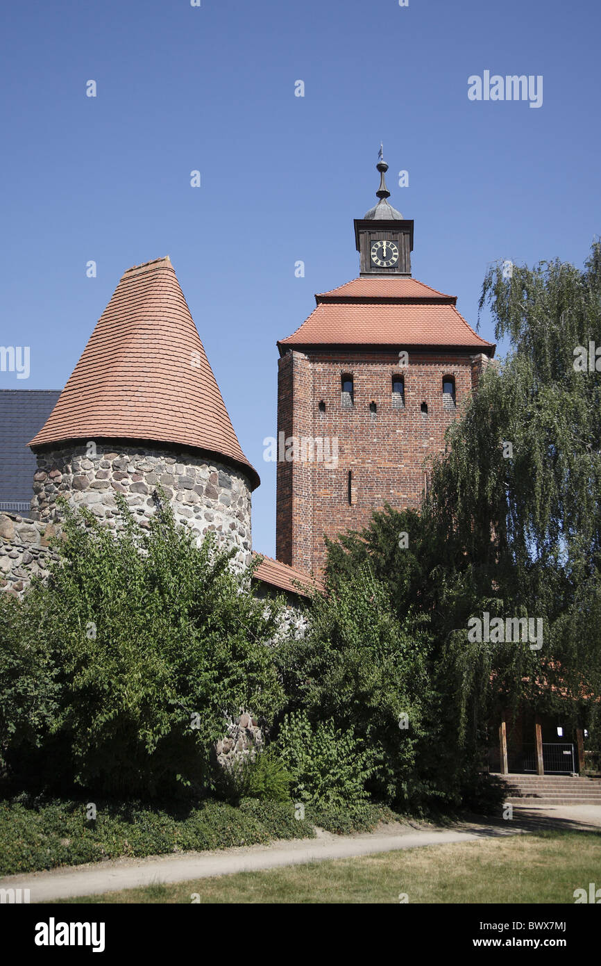 Bernau Stein Tor Gate City Wall Stock Photo - Alamy